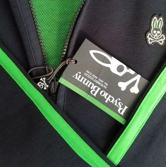 Psycho Bunny | Jackets & Coats | New Mens Psycho Bunny Navy Track ...